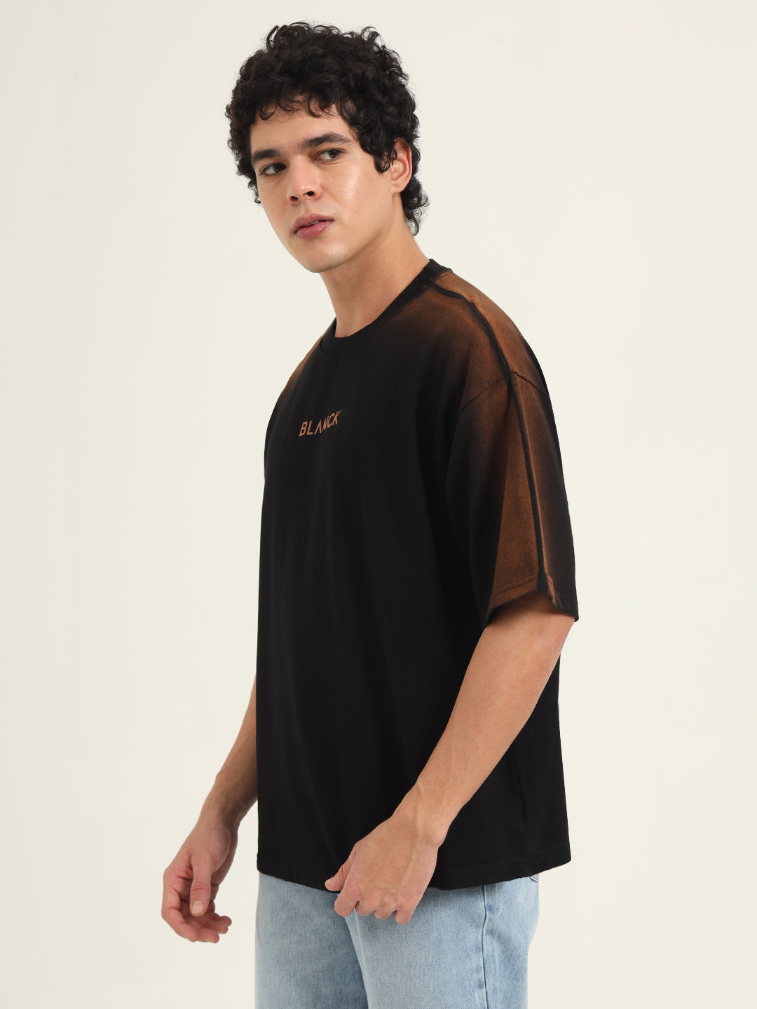 Sprayed Oversized Tee – Blanck Denim